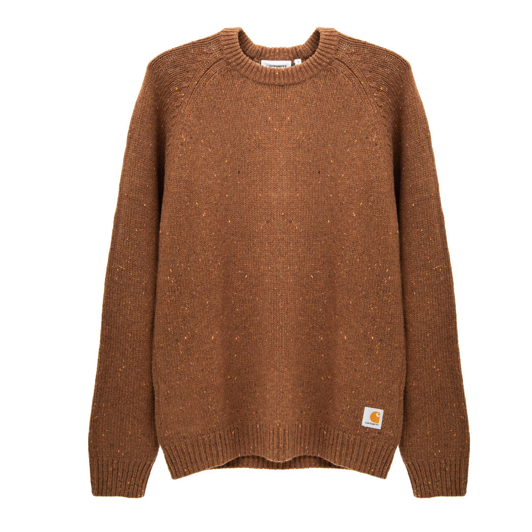 Carhartt WIP Anglistic Sweater Speckles Tamarind – Degli Uberti