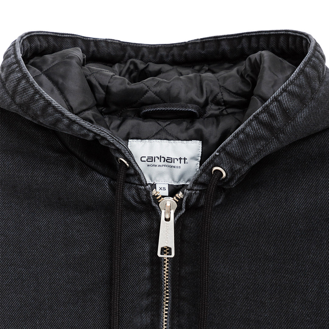 Carhartt WIP OG Active Rivet Jacket Black Stone Washed – Degli Uberti