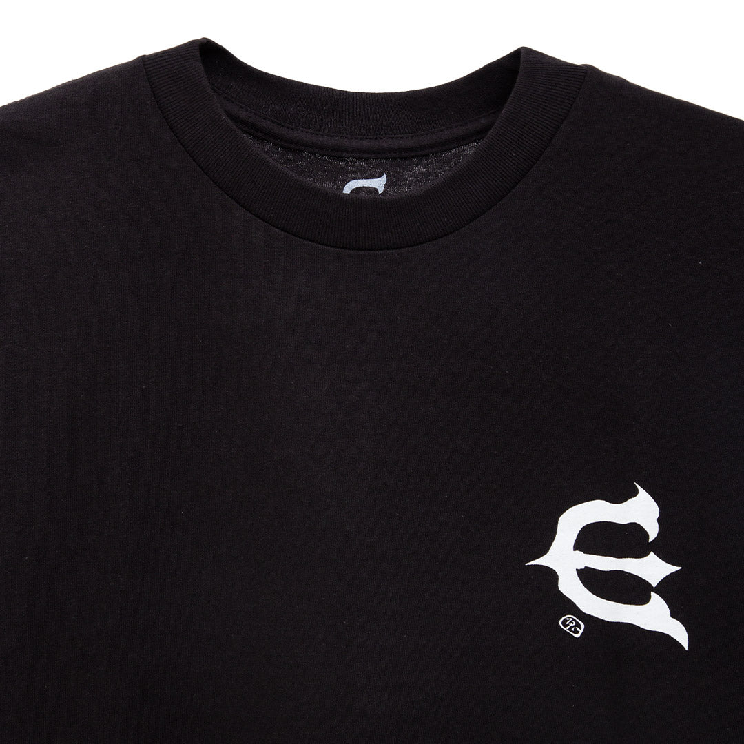 Evisen New Temptations Tee Black – Degli Uberti