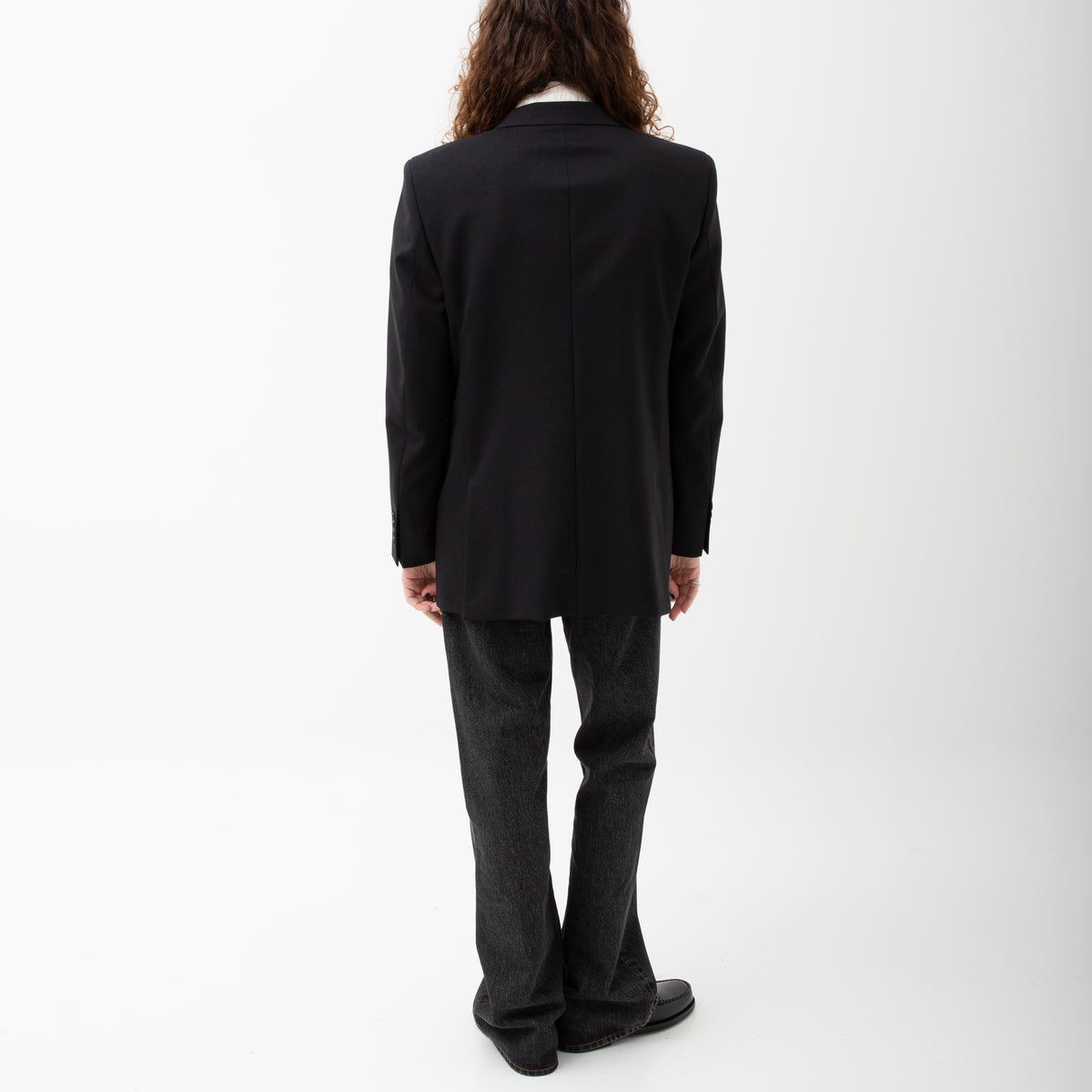 Sunflower Double Breasted Blazer Black – Degli Uberti
