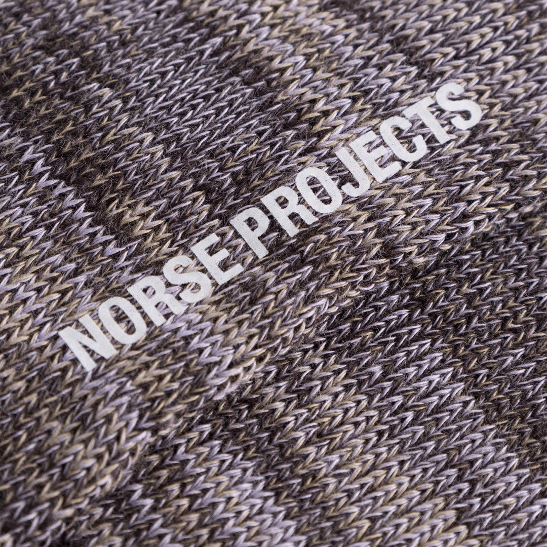 Norse Projects Bjarke Cotton Twist Sock Crocus Purple – Degli Uberti