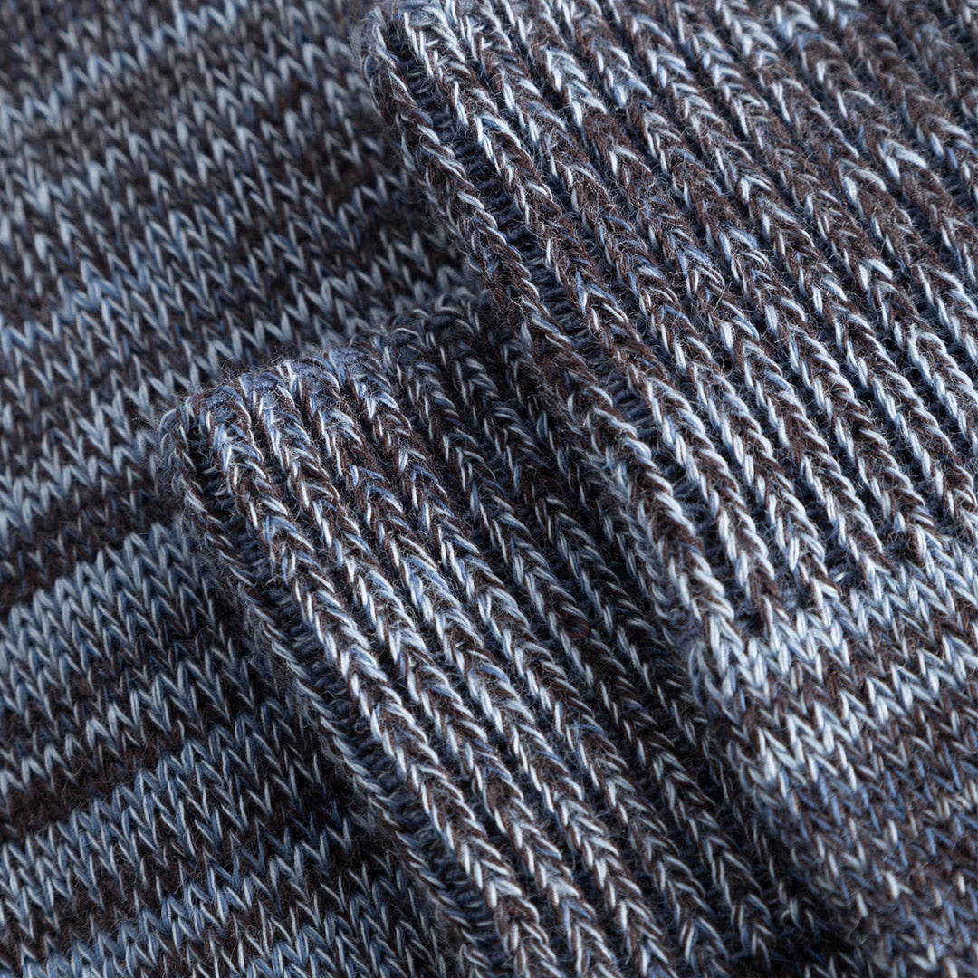 Norse Projects Bjarke Cotton Twist Sock Steel Blue – Degli Uberti