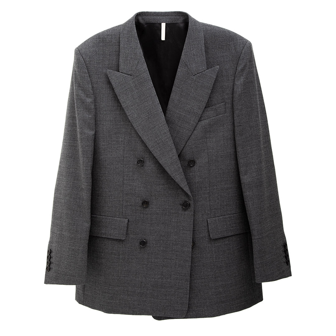 Sunflower Double Breasted Blazer Antracite – Degli Uberti