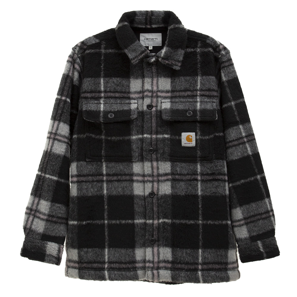 Carhartt WIP Manning Shirt Jacket Manning Check/Black/Marengo – Degli ...