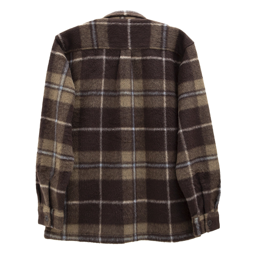 Carhartt WIP Manning Shirt Jacket Manning Check/Dark Umber/Leather ...
