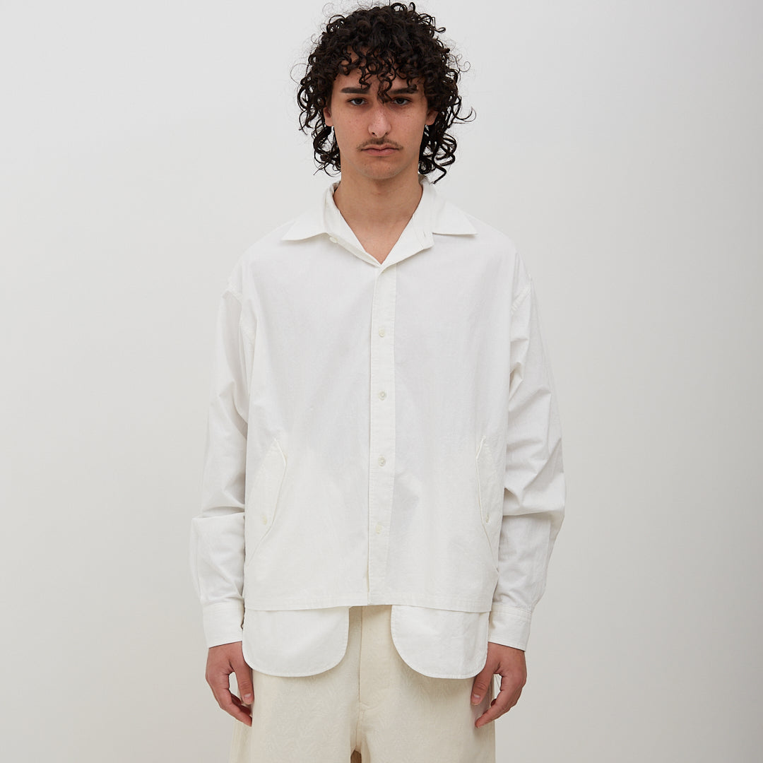 Merely Made Vintage Nap Cropped Shirket Off White – Degli Uberti