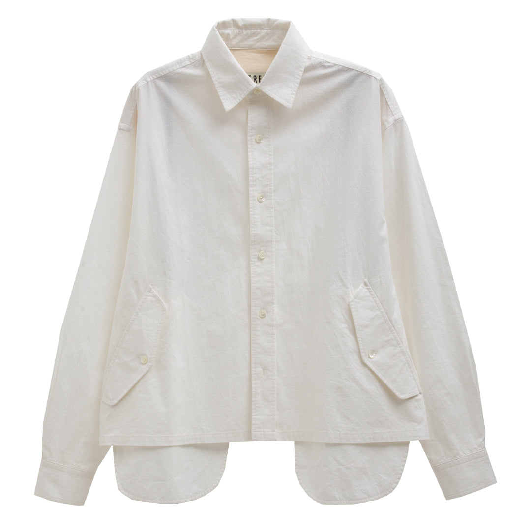 Merely Made Vintage Nap Cropped Shirket Off White – Degli Uberti