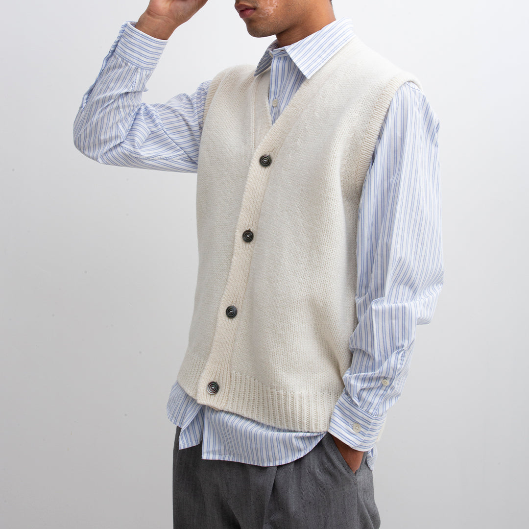 Sunflower Steven Vest Off White – Degli Uberti
